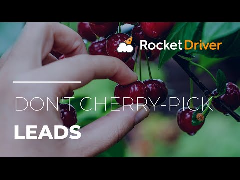 Why cherry-picking leads is bad and how it harms your business
