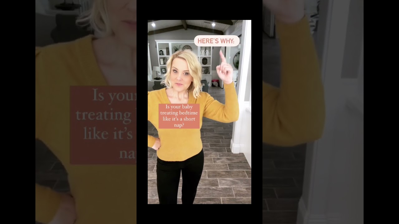 My “False Start Bedtimes” blog will teach you how to fix these wakings! #babysleep #takingcarababies