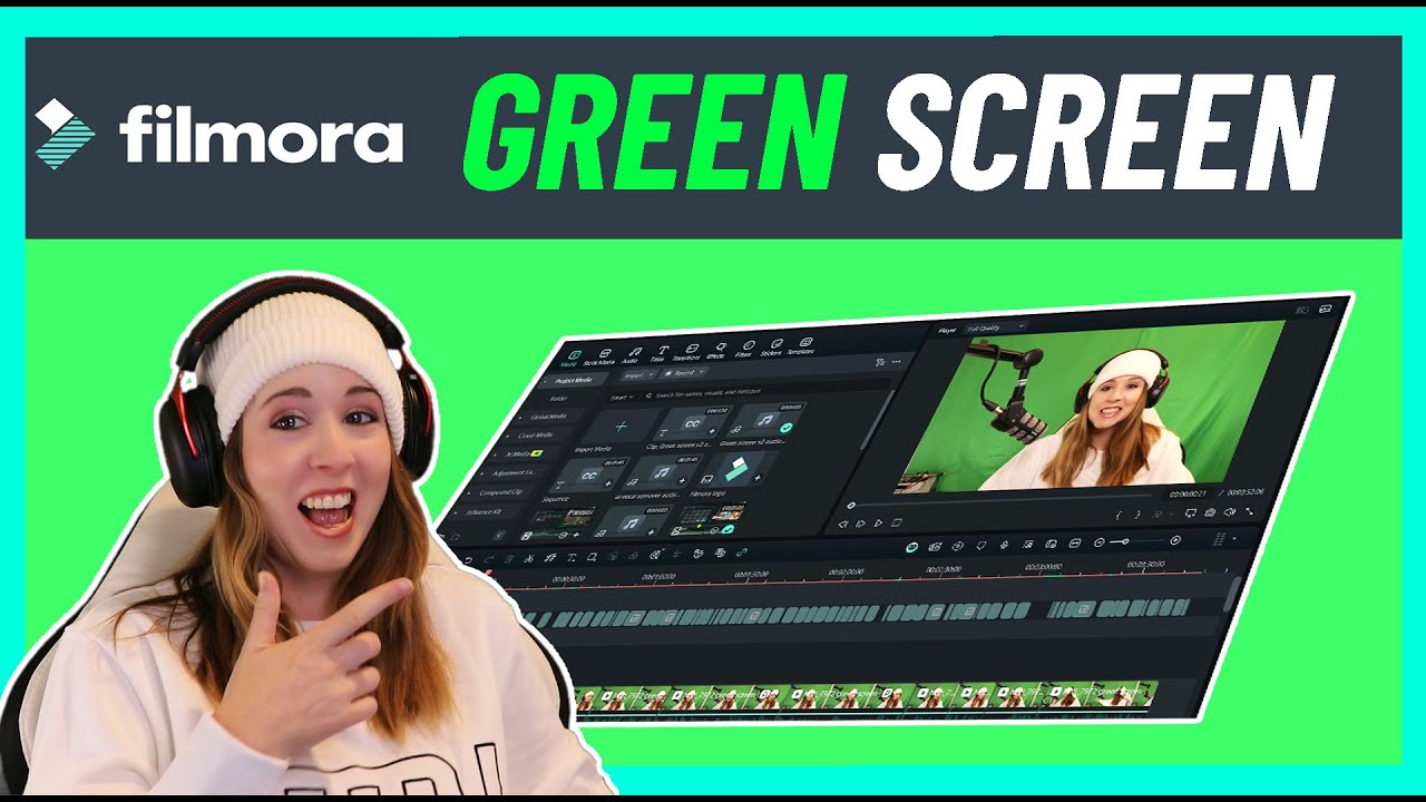 Mastering Filmora's GREEN SCREEN Chroma Key Effect made easy
