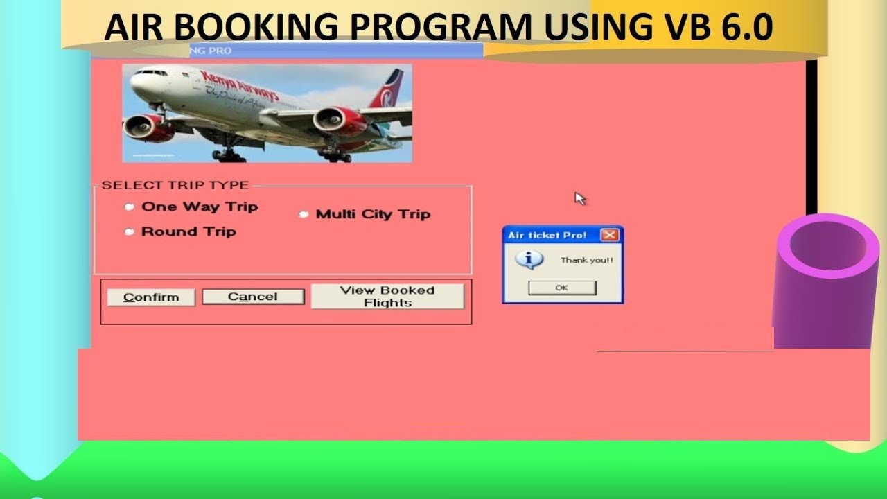 Visual Basic Projects |  Online Flight booking System