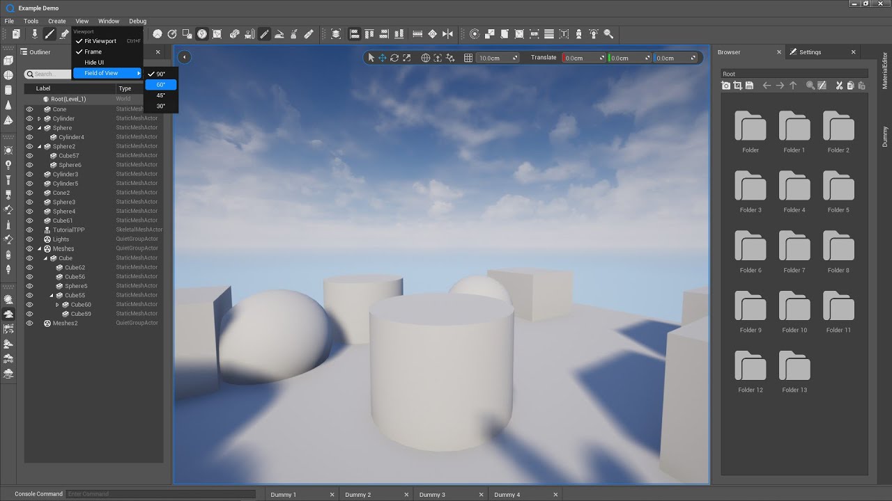 Quiet Docking System Example