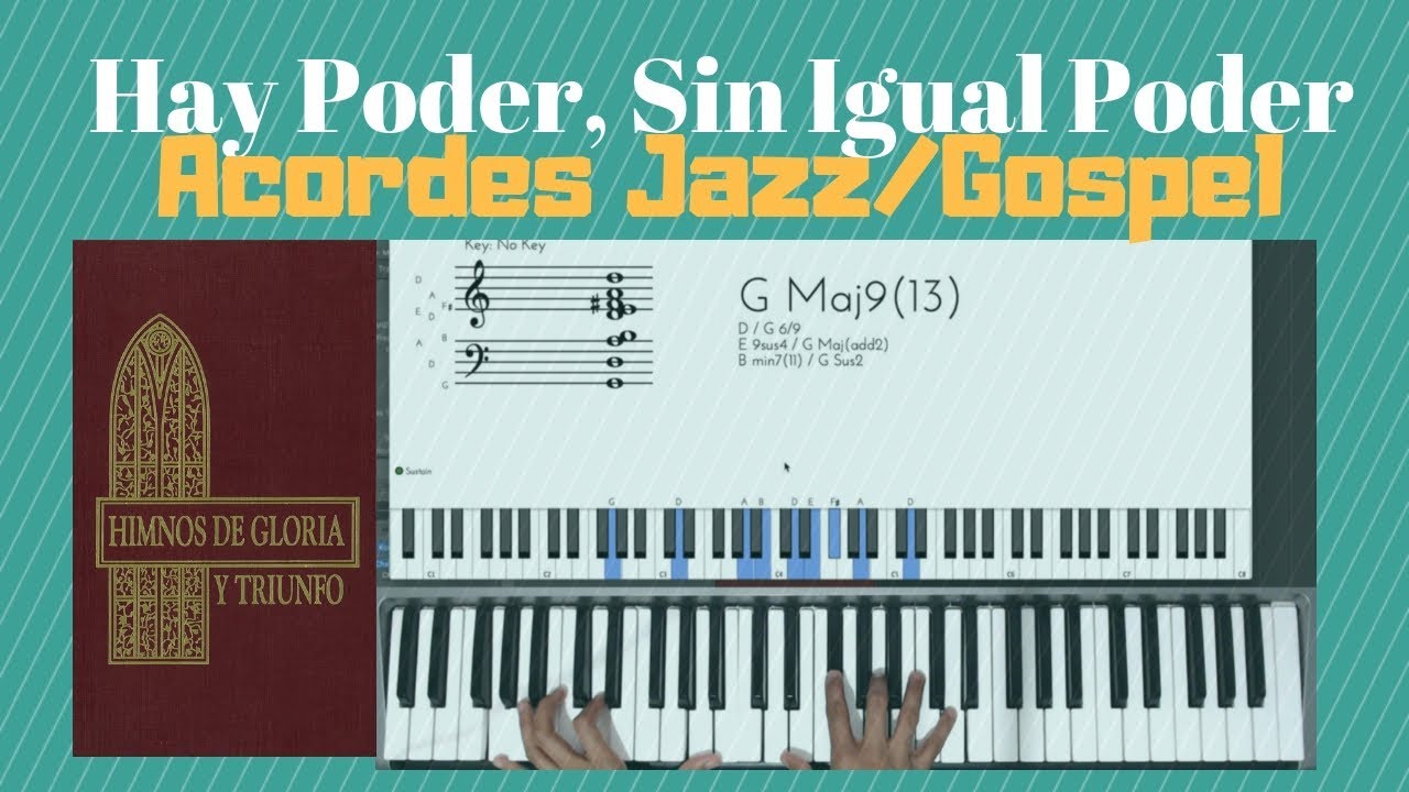 Hay Poder, Sin Igual Poder | Armonia Avanzada (Acordes Jazz) | Tutorial de Piano