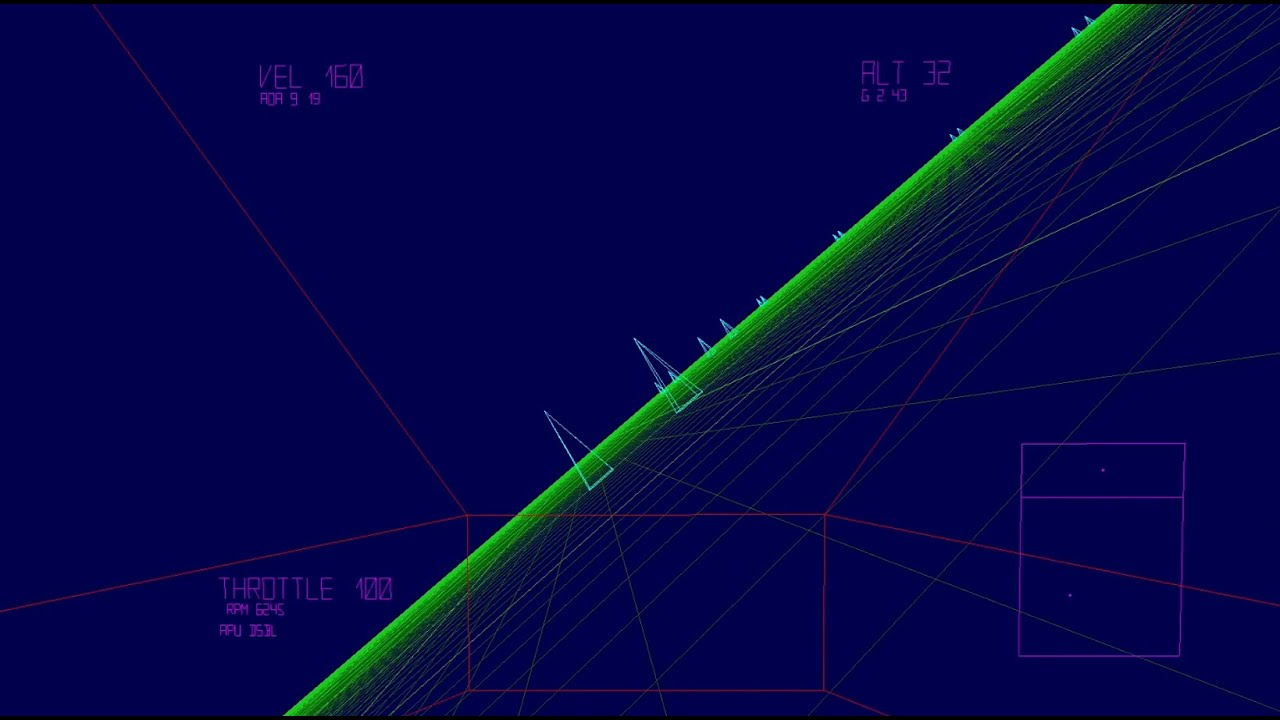 Python Flight Simulator - Air Race