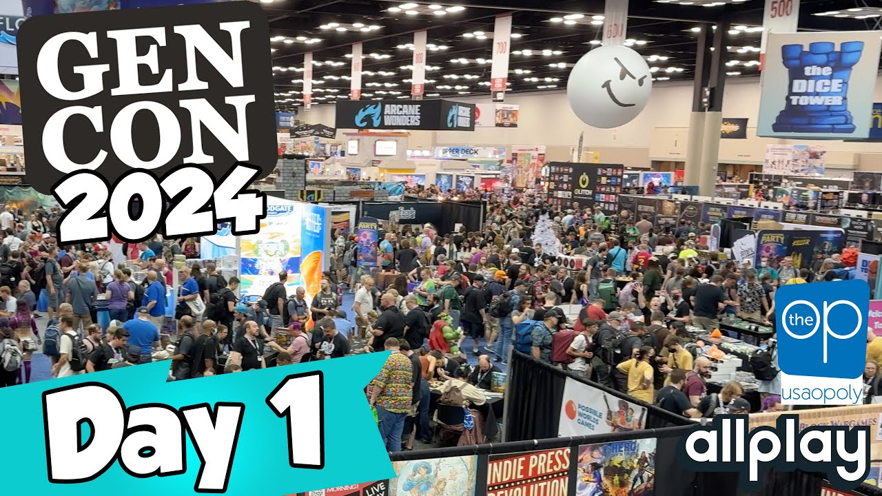 Gen Con Vlog 2024 - Day 1