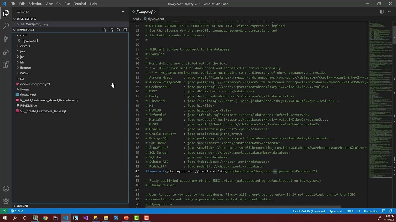 How to set up Database Source Control with Flyway | Lean TECHniques Inc