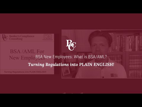 BSA New Employees What is BSA:AML?