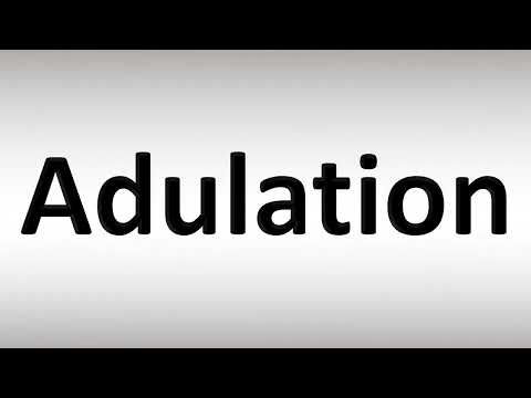 How to Pronounce Adulation
