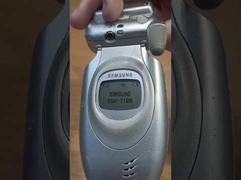 Samsung SGH-T100 (2002) Startup and Shutdown with External Screen