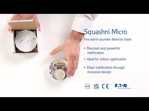 Unboxing the Squashni Micro fire detector base sounder