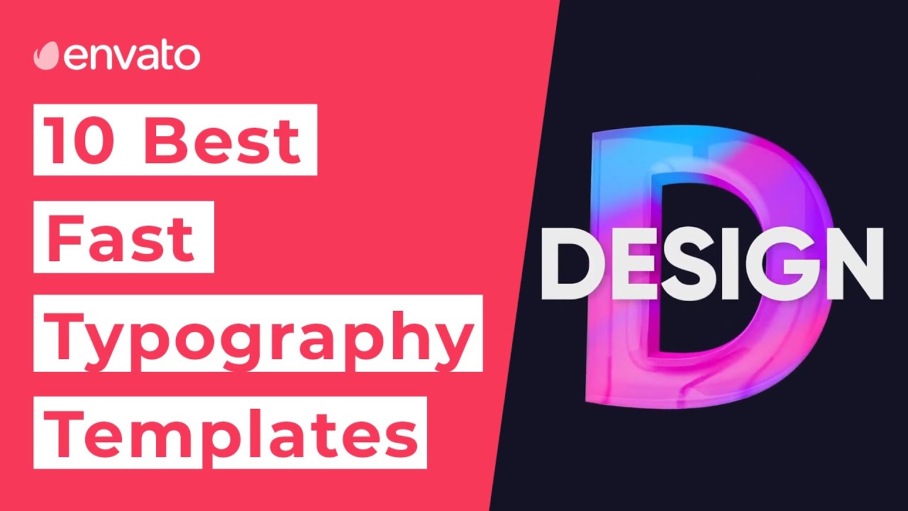 10 Best Fast Typography Templates [2020]