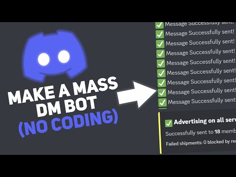 Mass DM Advertising Made Easy (Discord Bot No Coding)...