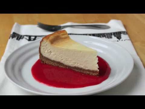 Food Wishes Recipes - New York Style Cheesecake Recipe - Sunshine Cheesecake Recipe