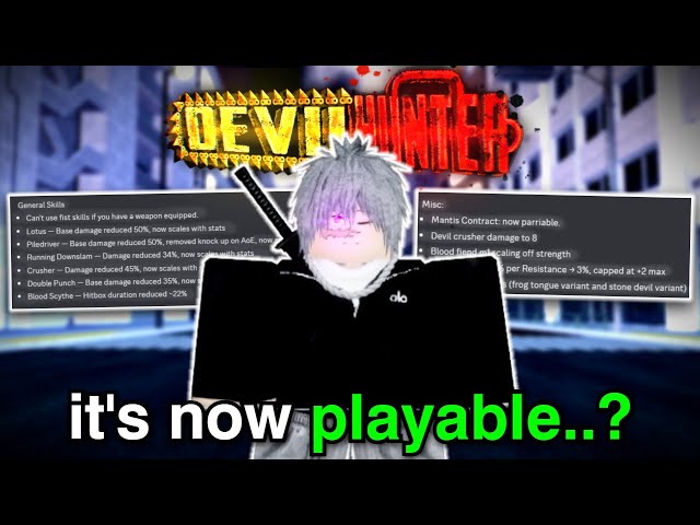 Devil Hunter gun fiend guide