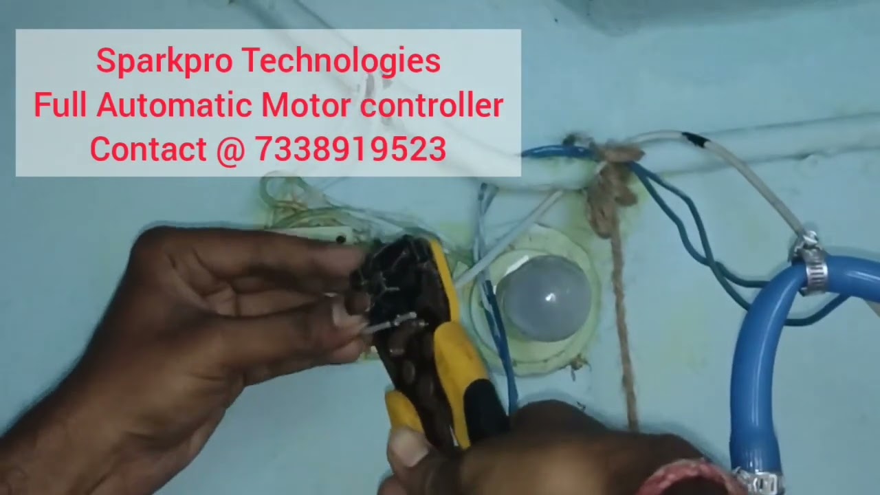 Automatic Water Level Controller | Installation | Sparkpro Technologies| Chennai | 7338919523