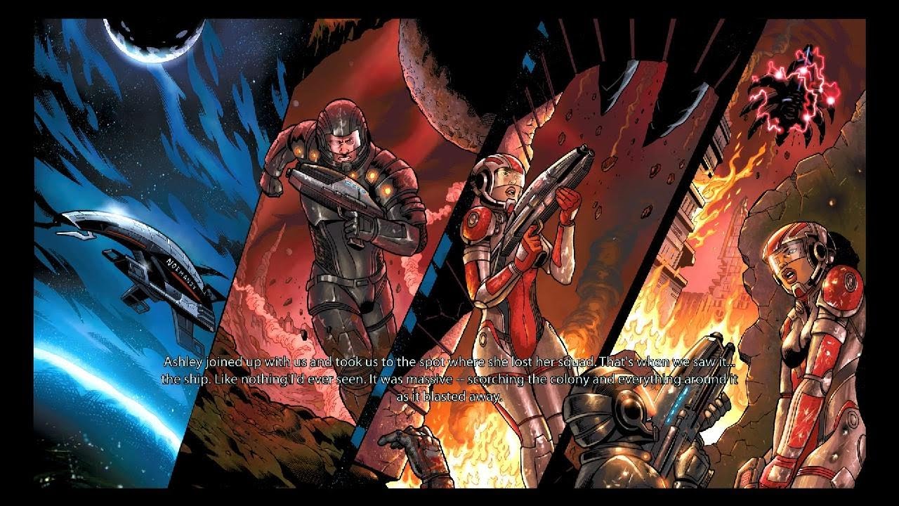 Mass Effect Interactive Recap Comic