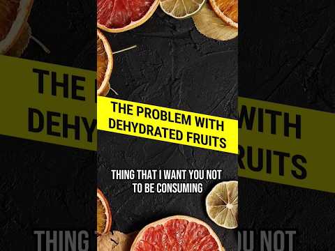 Dehydrated Food IS DANGEROUS For Your Health And Nobody Is Telling You This