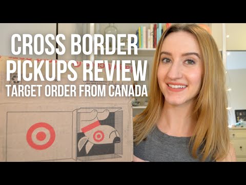 CROSS BORDER PICKUPS REVIEW | Target Shipping to Canada, How-To, Overall Cost, Taxes etc.