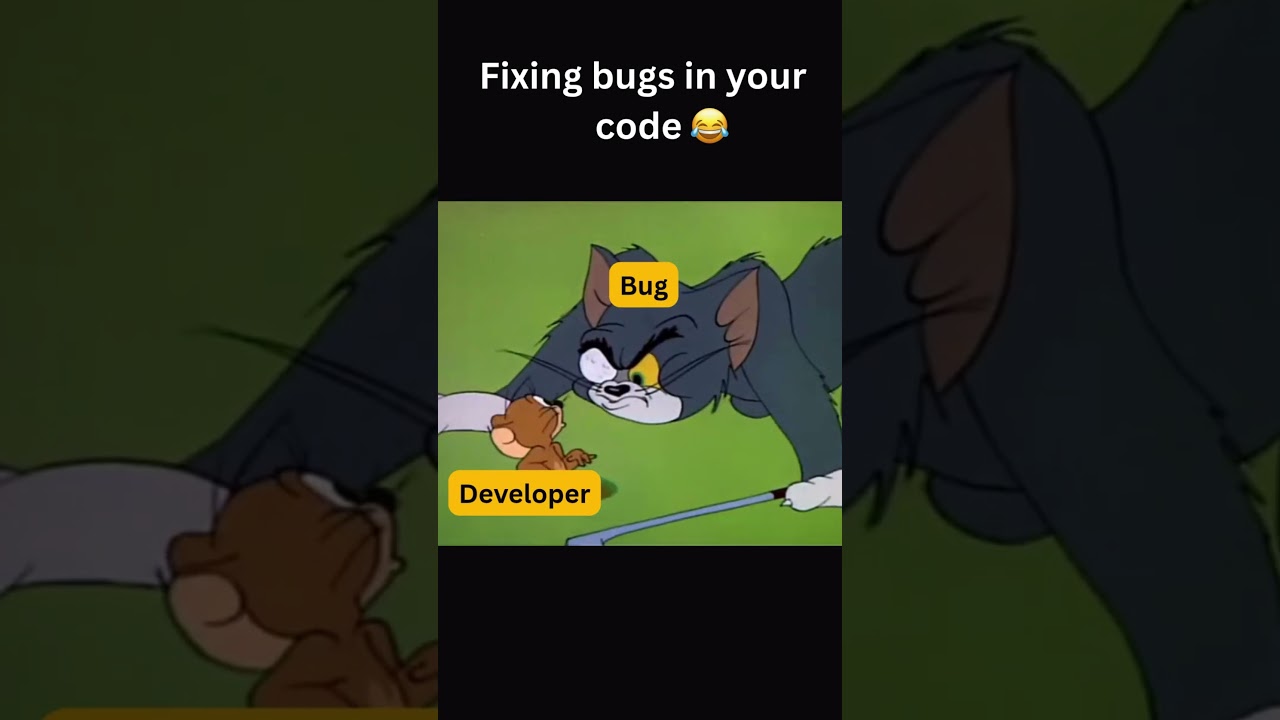 Fixing Code Bugs Be Like… 🤣 #CodingHumor #memes #funny