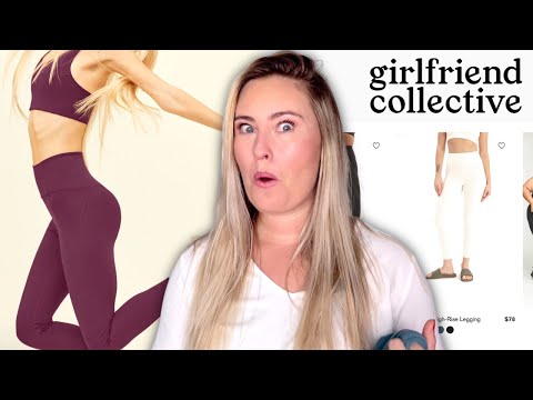 NEW GIRLFRIEND COLLECTIVE LEGGING TRY ON REVIEW / COMPRESSIVE HIGH RISE LEGGING HAUL