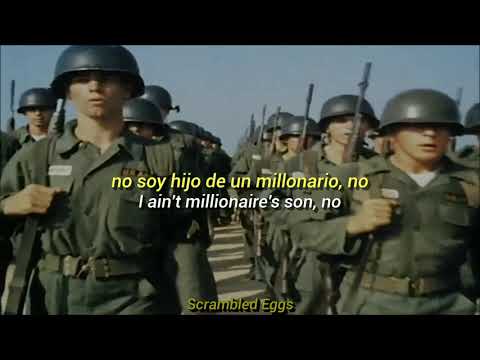 Creedence Clearwater Revival - Fortunate Son (Sub. Español / Lyrics)