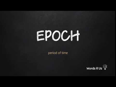 How to Pronounce EPOCH in American English