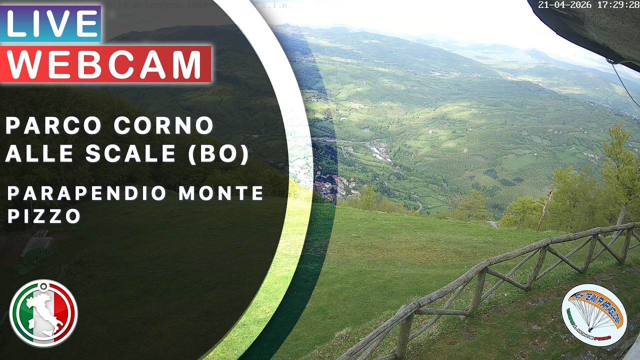 Monte Pizzo Paragliding Launch - Live Webcam | GeoWebcams