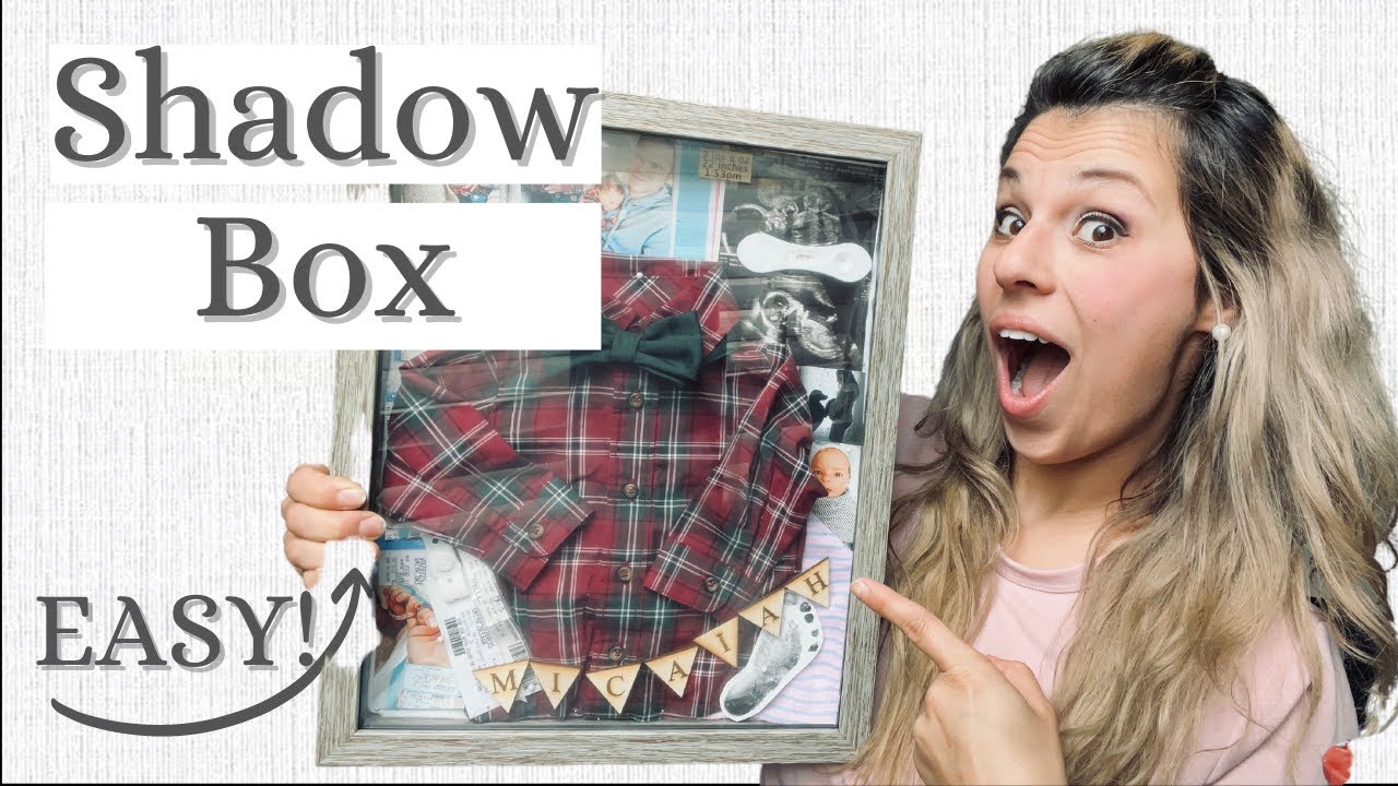 Perfect Shadow Box Creation Guide (DIY Crafts) | Baby Edition