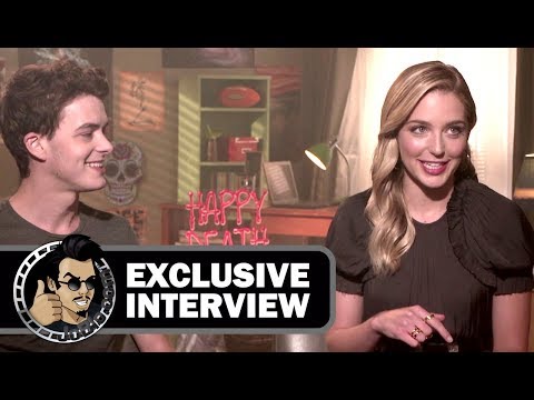 Israel Broussard & Jessica Rothe HAPPY DEATH DAY Interview (JoBlo.com Exclusive)