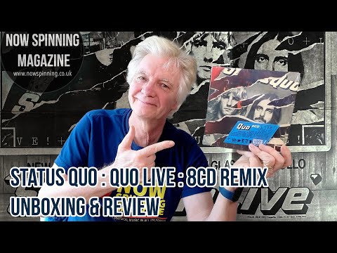 Status Quo - Unboxing & Review of 'Quo Live Remix' 8CD Deluxe Edition