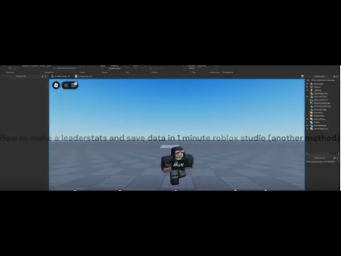 !!How to make a Leaderstats and Save Data in 1 minute!! Roblox Studio (Other Method)