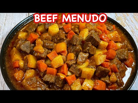 BEEF MENUDO | Quick and Easy Beef Menudo in OSYTER SAUCE | Pinoy Simple Cooking