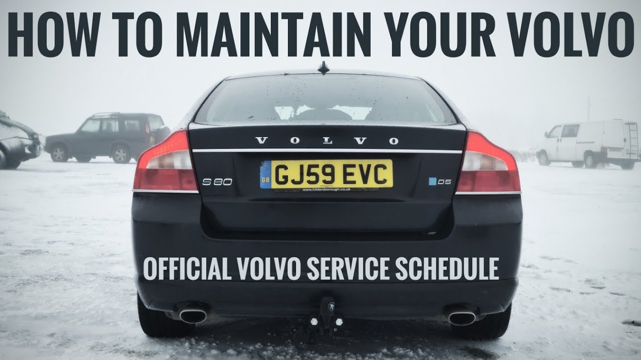 *HOW TO MAINTAIN YOUR VOLVO* According to Volvo