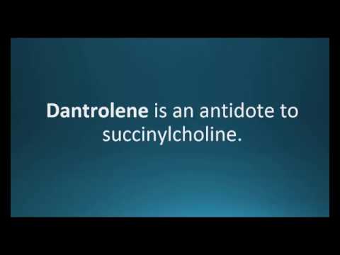 Dantrolene (Pharmcabulary for Memorizing Pharmacology Chapter 5 Neuro Flashcard)