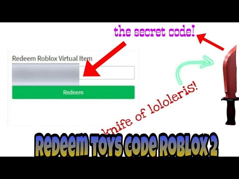 Redeem toys code roblox! π