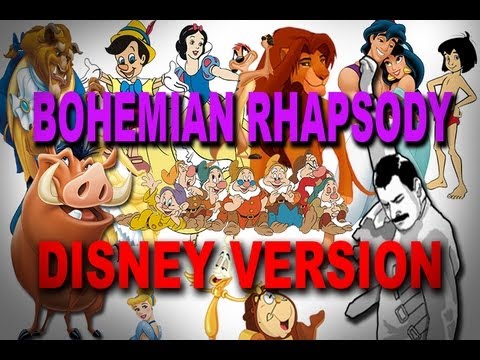 Clássico do Queen na voz dos personagens da Disney | P@ijack's Blog