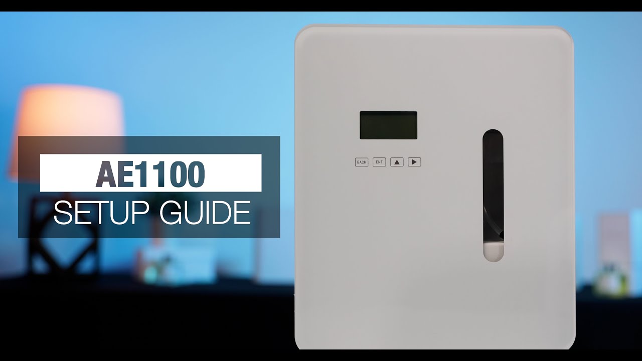 AE1100 Setup & Programming Guide | Air Esscentials