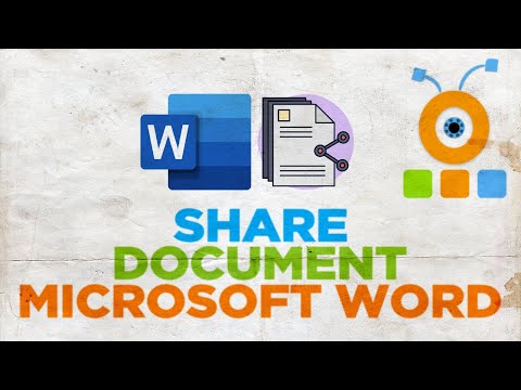 How to Share your Document in Microsoft Word