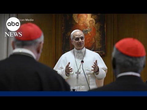 Pope Leo XIV makes 1st trip outside Rome