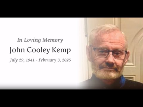 John Cooley Kemp - Funeral Service