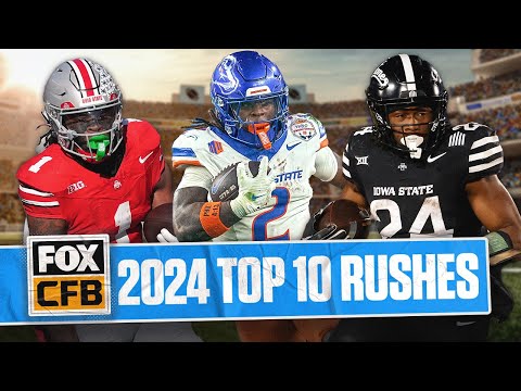 Top 10 Rushes of 2024 College Football Season on FOX