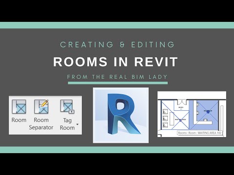 Creating & Editing Rooms in Revit