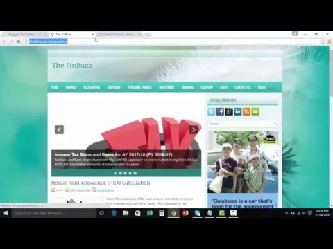How to add your blogger blog to google webmaster Tool