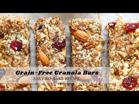 Best Granola Bars Ever. 😌 completely grain-free & vegan. #shorts #glutenfree #grainfree #snack