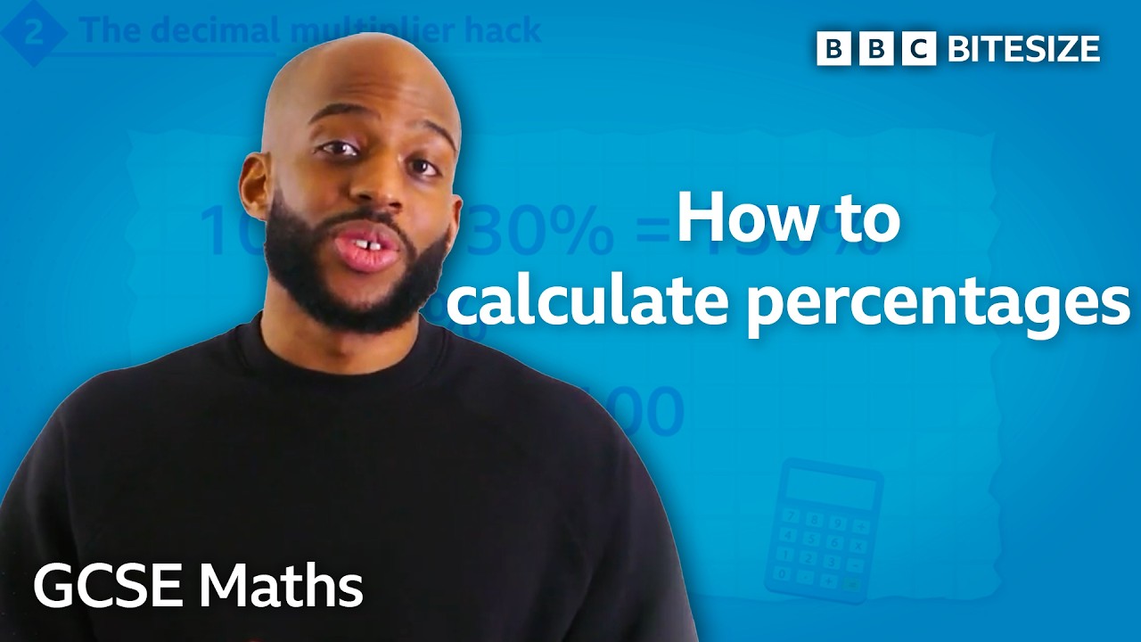 GCSE Maths | How to calculate percentages | Bitesize | GCSE Revision