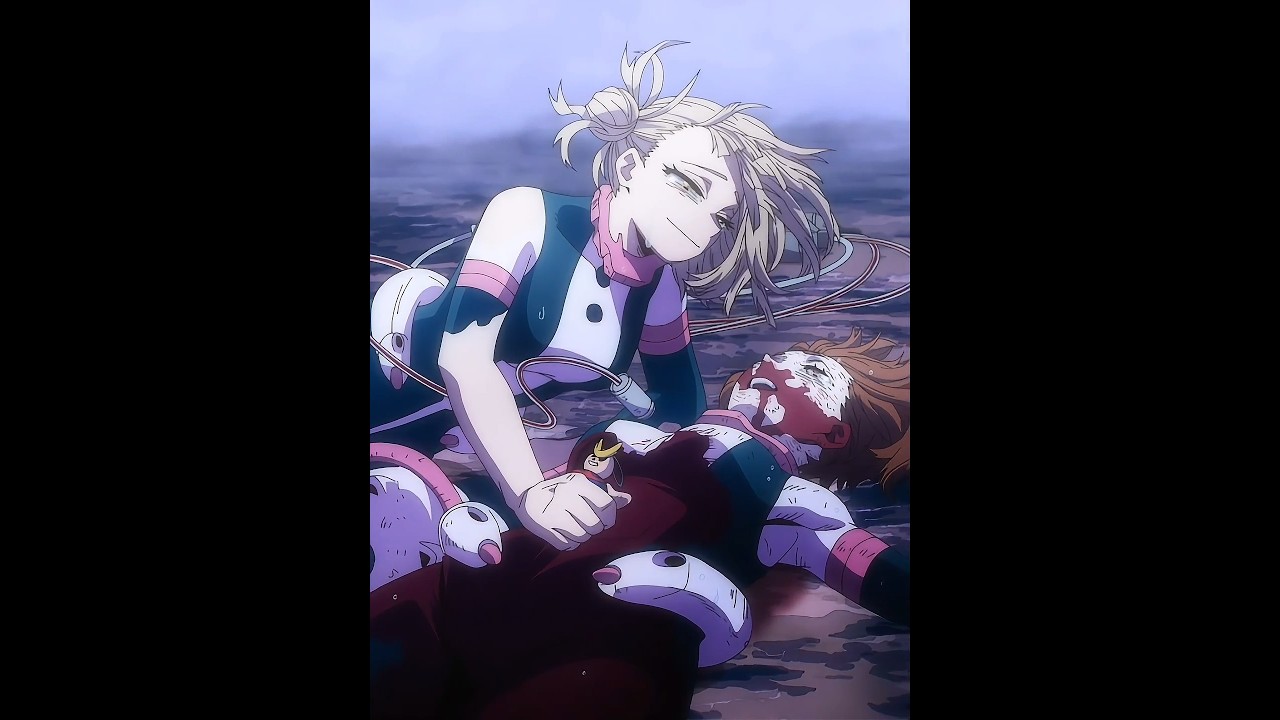 Toga se sacrifica por Uraraka | La muerte de Toga #myheroacademia #edit #amv #mha #bnha