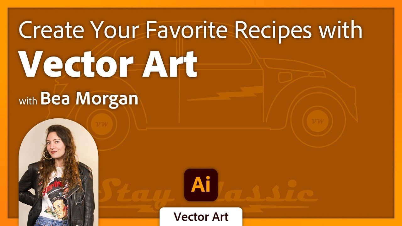 Creating Recipe Vector Art in Adobe Illustrator with Bea Morgan