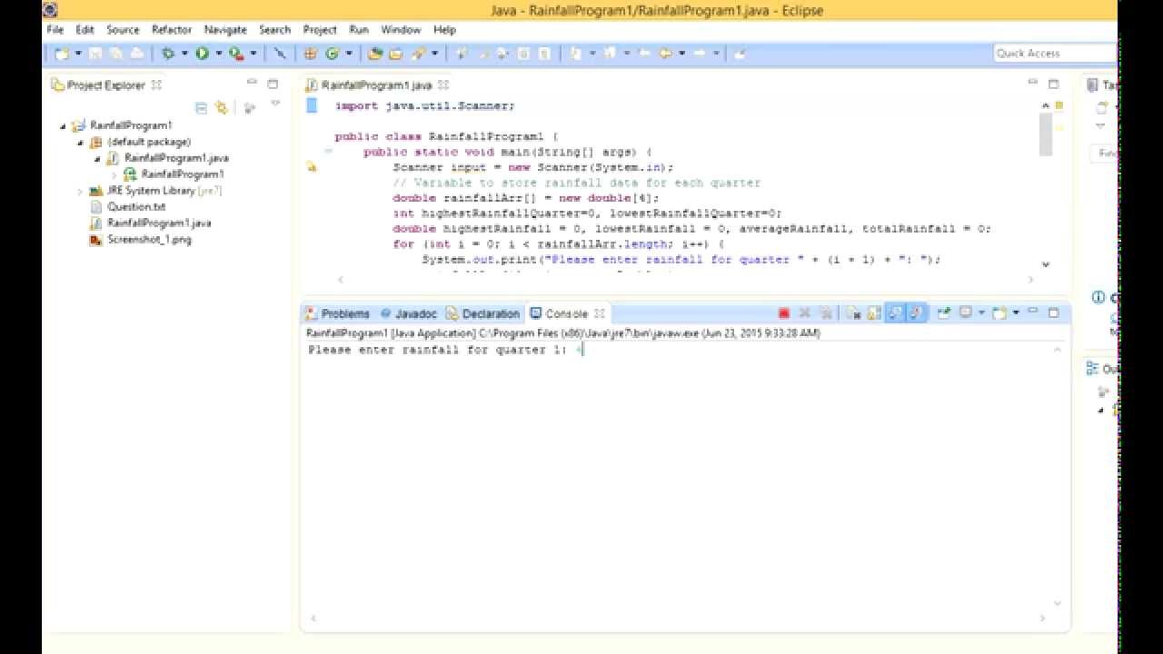 Download Rain Fall JAVA