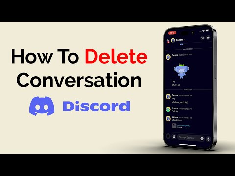 How To Delete A Conversation On Discord?