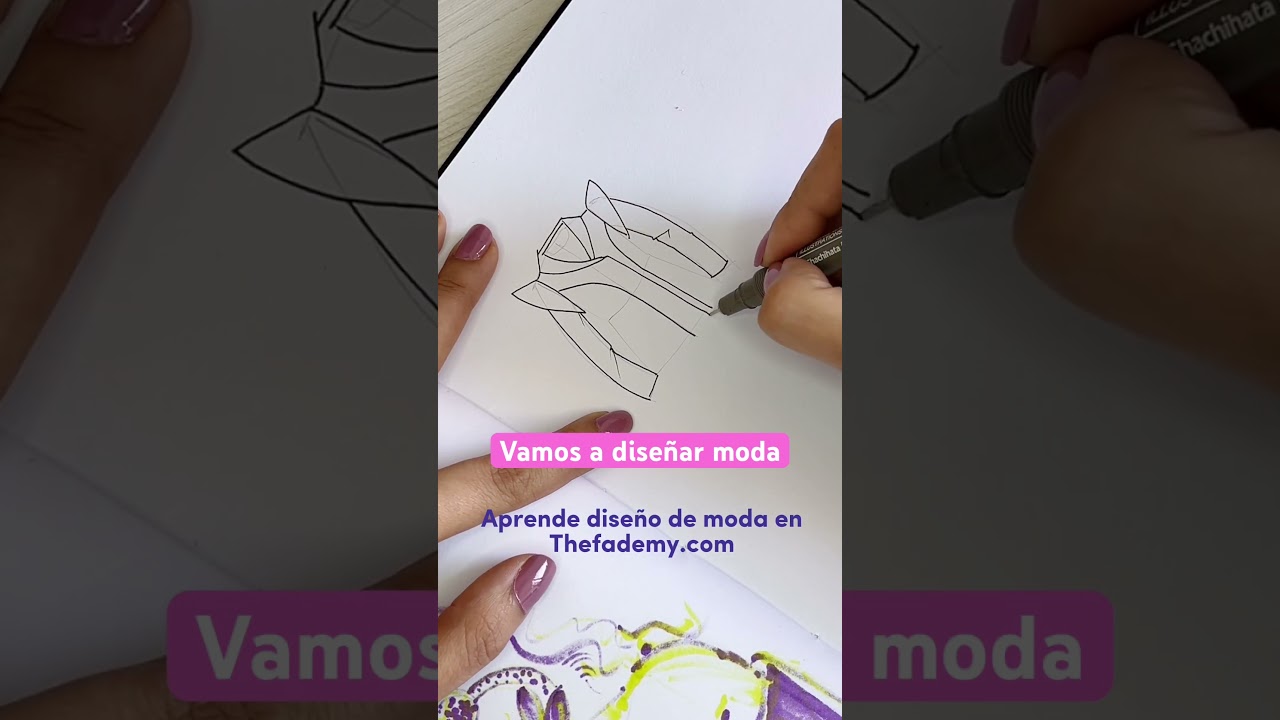 Dibujemos una chaqueta ¿Ya diseñaste hoy? #diseñodemoda #ilustraciondemoda #dibujodemoda