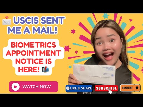 📬 I Got My Biometrics Appointment Notice! | Green Card Process Update 2025